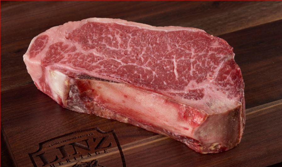 Meats by Linz Heritage Angus - Bone-In Strip Steak Dry-Aged 16 oz ...